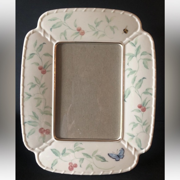 Lenox | Accents | Lenox Porcelain Picture Frame Morningside Cottage ...